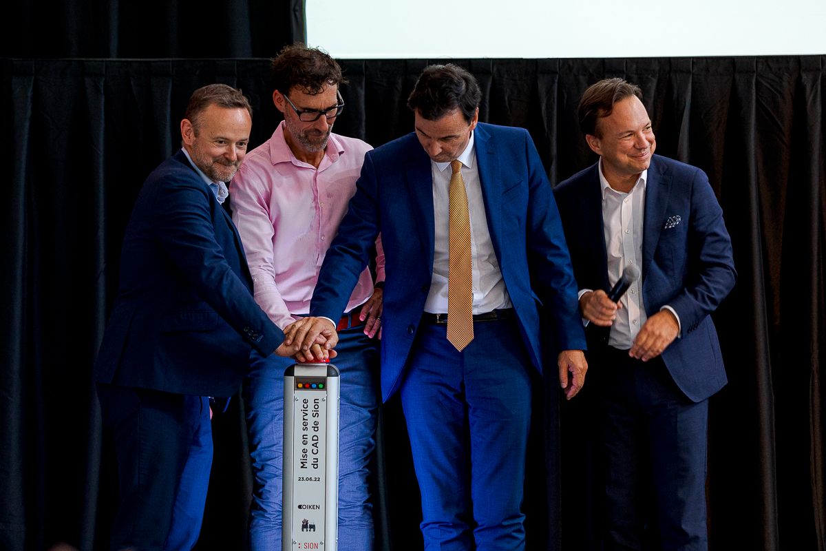 Mise en service du CAD de Sion | Des Choses Pareilles